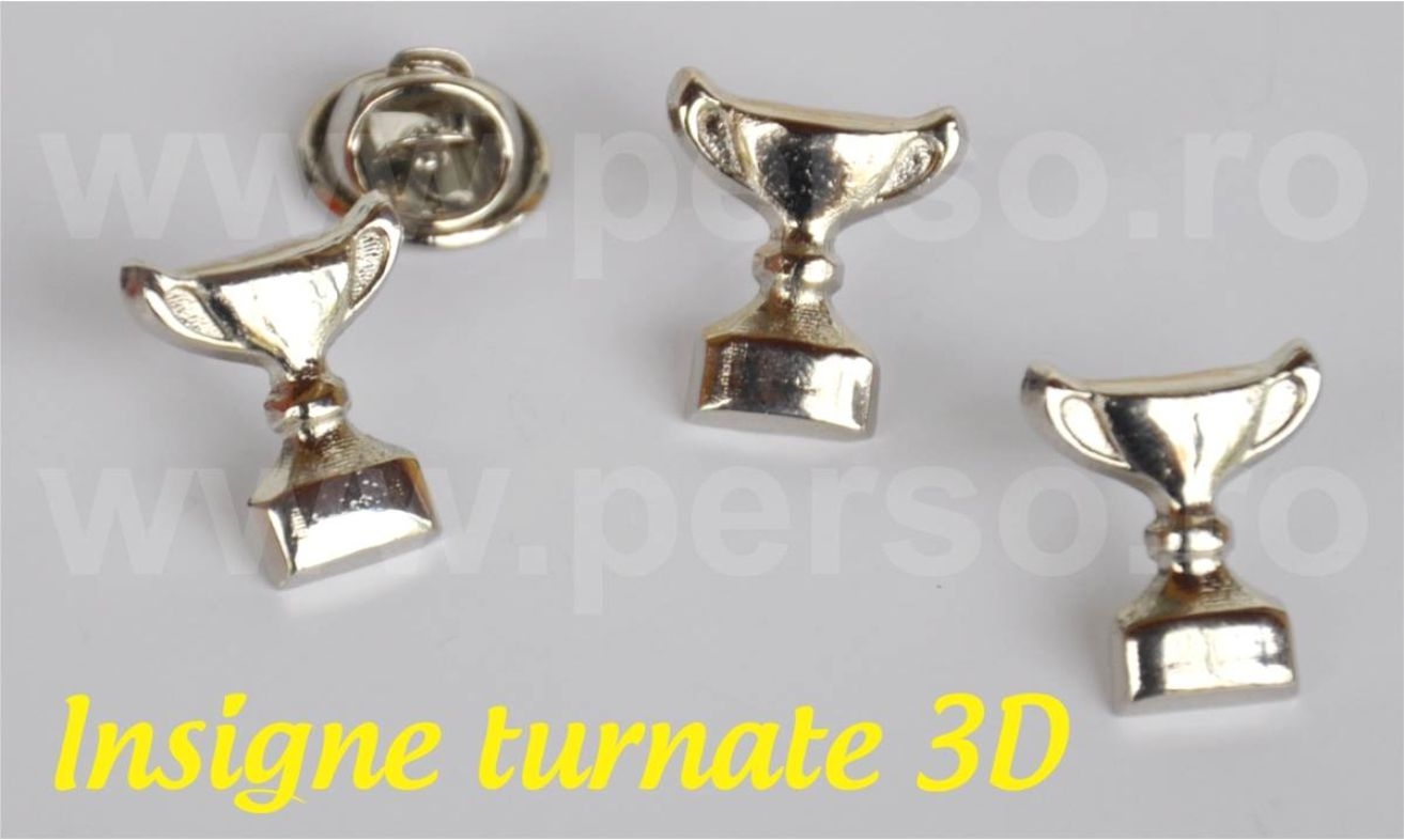 insigne de rever turnate sau stantate