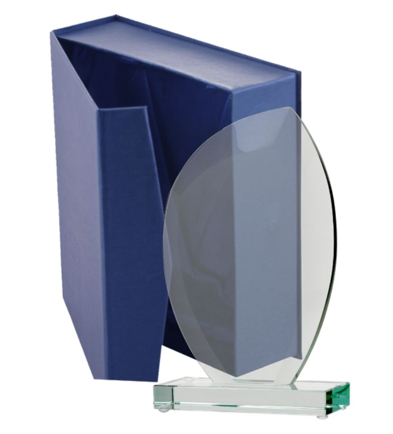 Trofeu sticla frunza